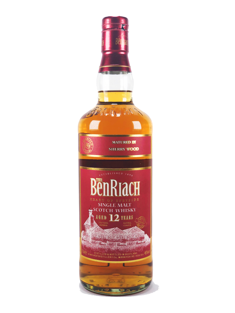 BenRiach 12 years old Mature in Sherry Wood – WHISKIES.HK