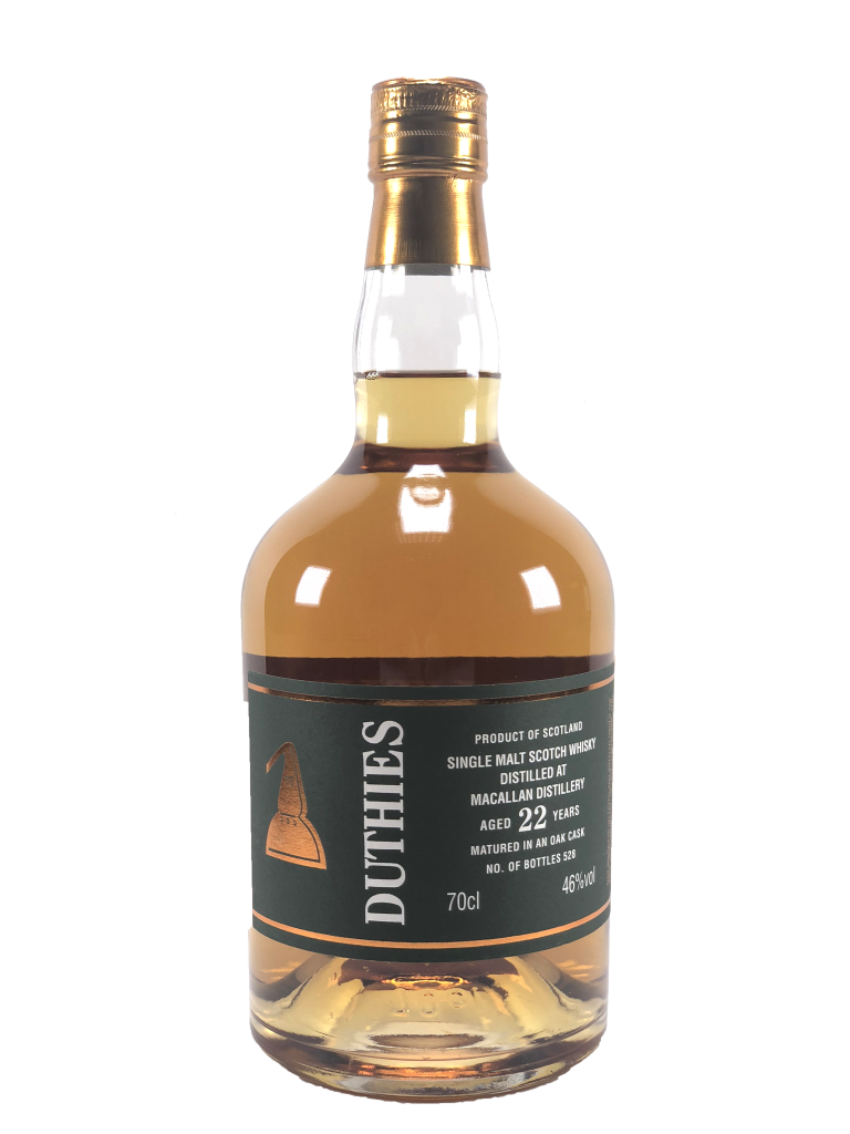 Macallan 22 years old Duthies – WHISKIES.HK
